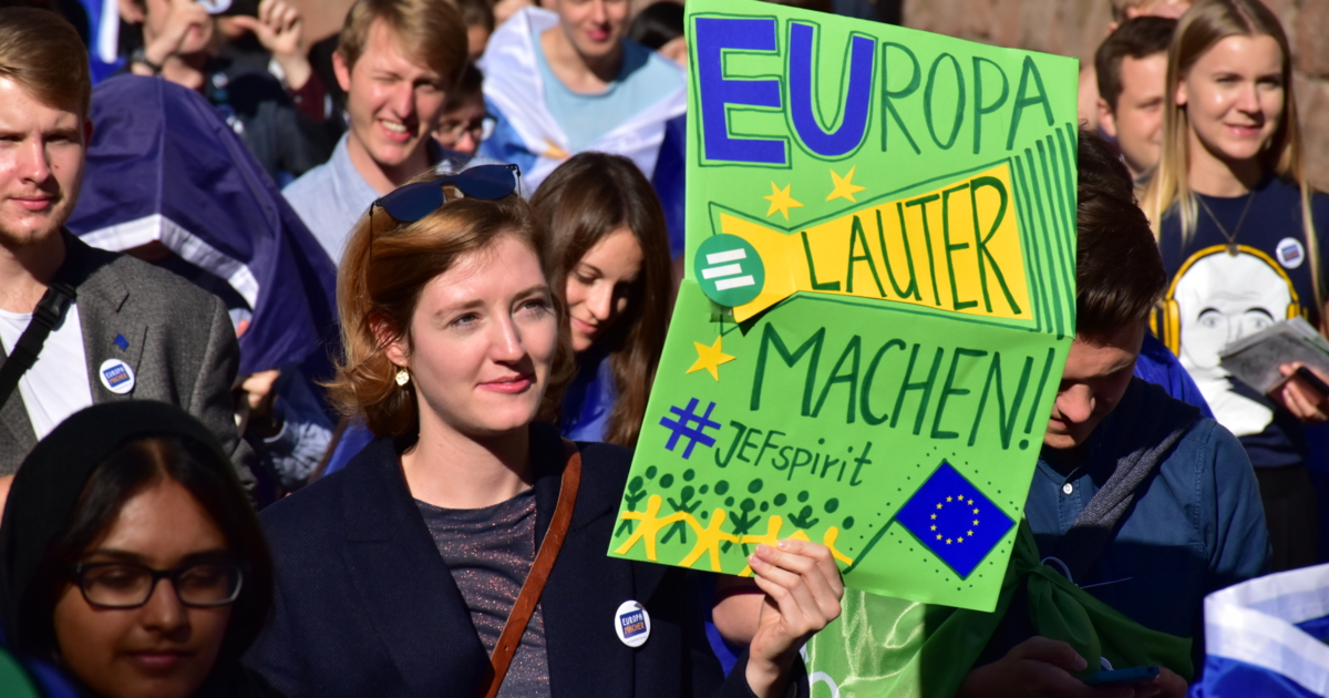 Europa-Union, JEF und Info-Point beim Tag der Deutschen Einheit